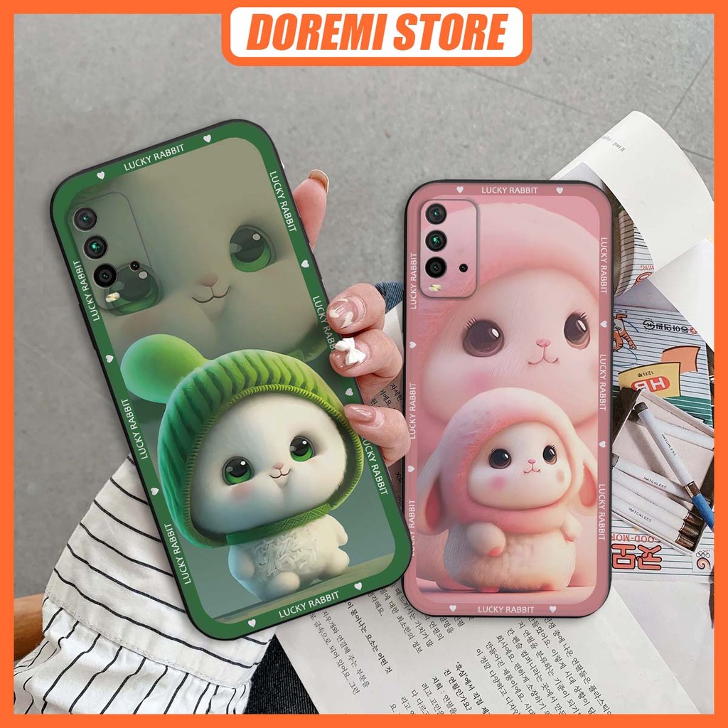 Cute and adorable rabbit-shaped Xiaomi Redmi 9T case | Shopee Philippines