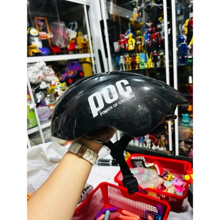 Genuine Poc 01 carbon fiber half-head helmet | Shopee Philippines