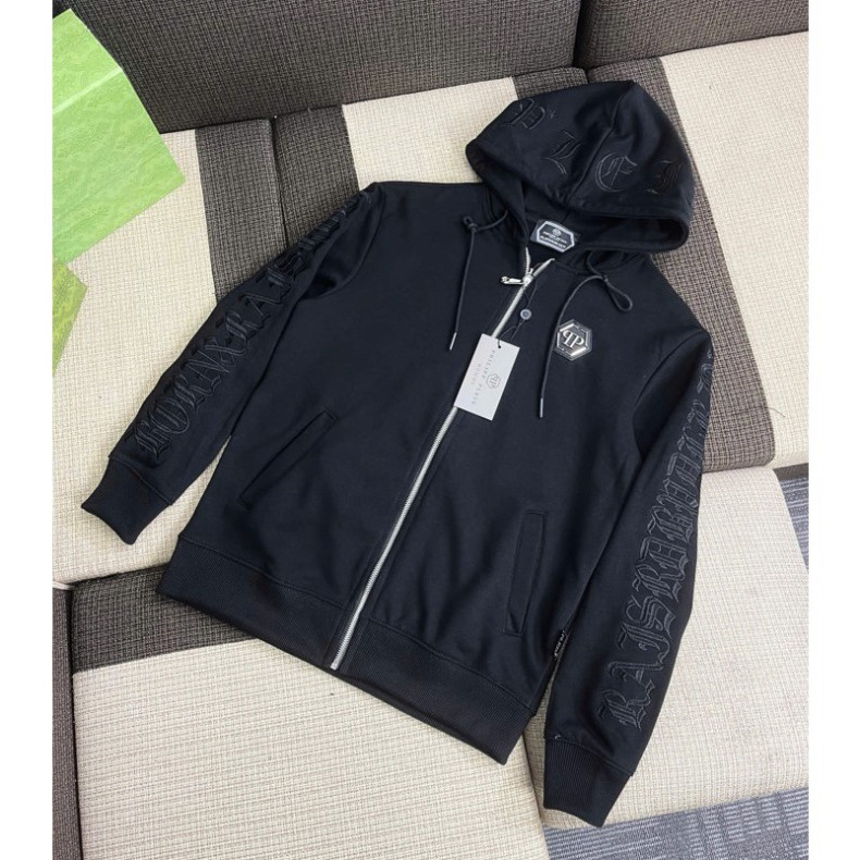 Philip Men'sJacket BLACK HAND PRINTED WITH Awesome Patterns - Philip ...