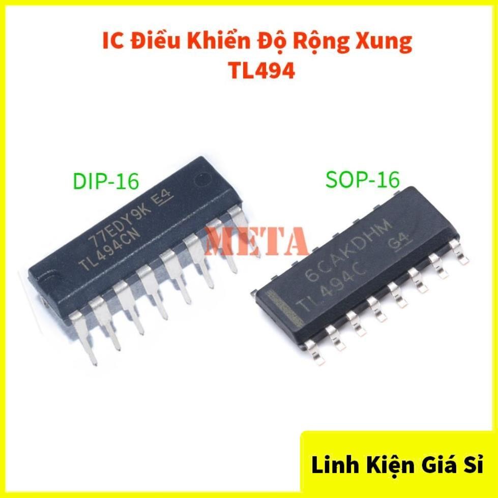 Pulse Width Driver IC TL494 TL494CN DIP-16 Pin / SOP-16 Pin - Repair ...