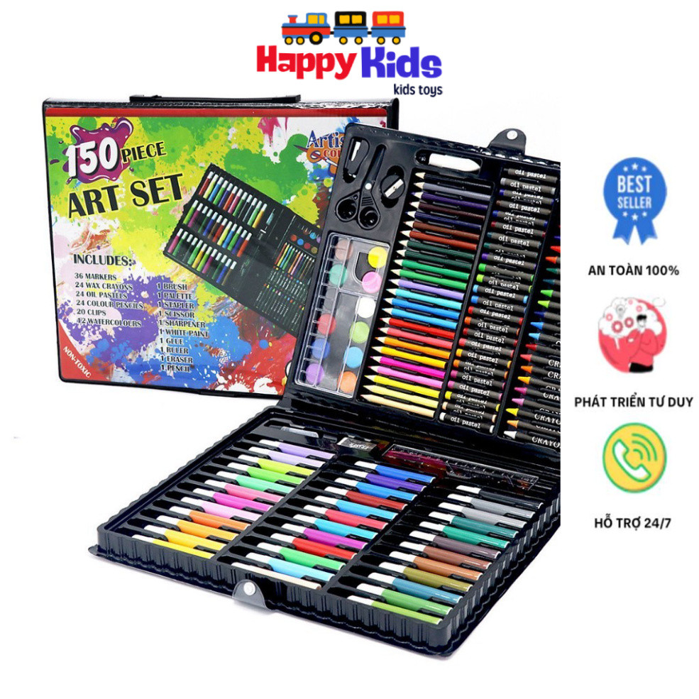 Super Large 150-piece Color Box Set for Children - Coloring Set To ...