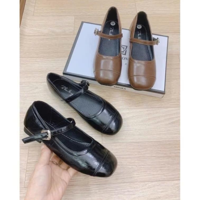New model small leather flat MARE shoes for women with very pretty ...