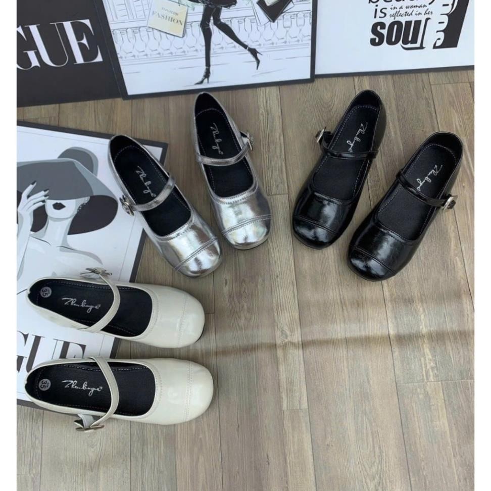 New model small leather flat MARE shoes for women with very pretty ...