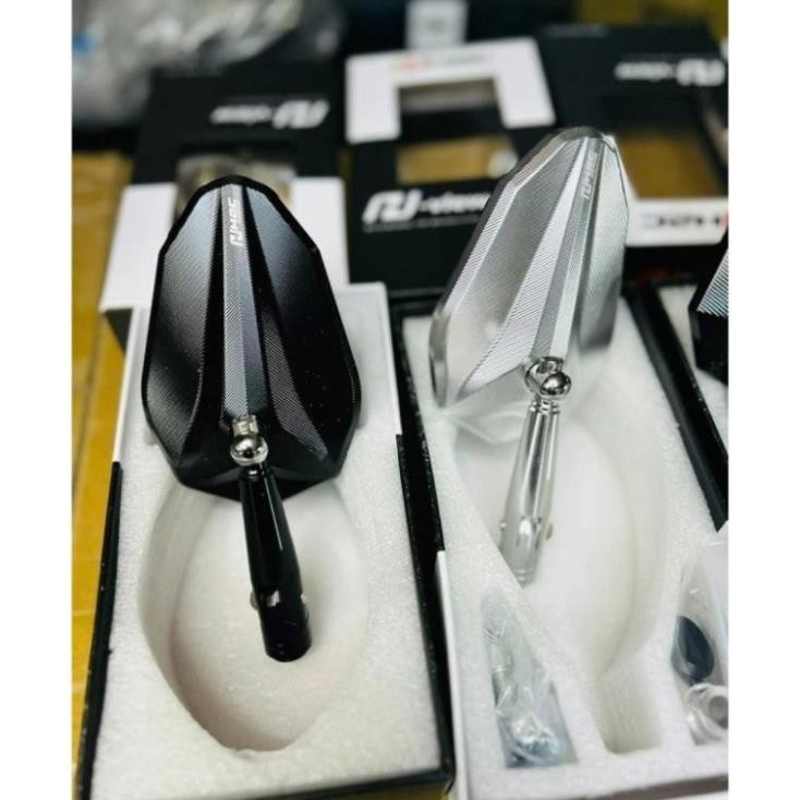 H2C Motorcycle Mirror - Model 6 Sides Full CNC Aluminum Wide Angle Good ...