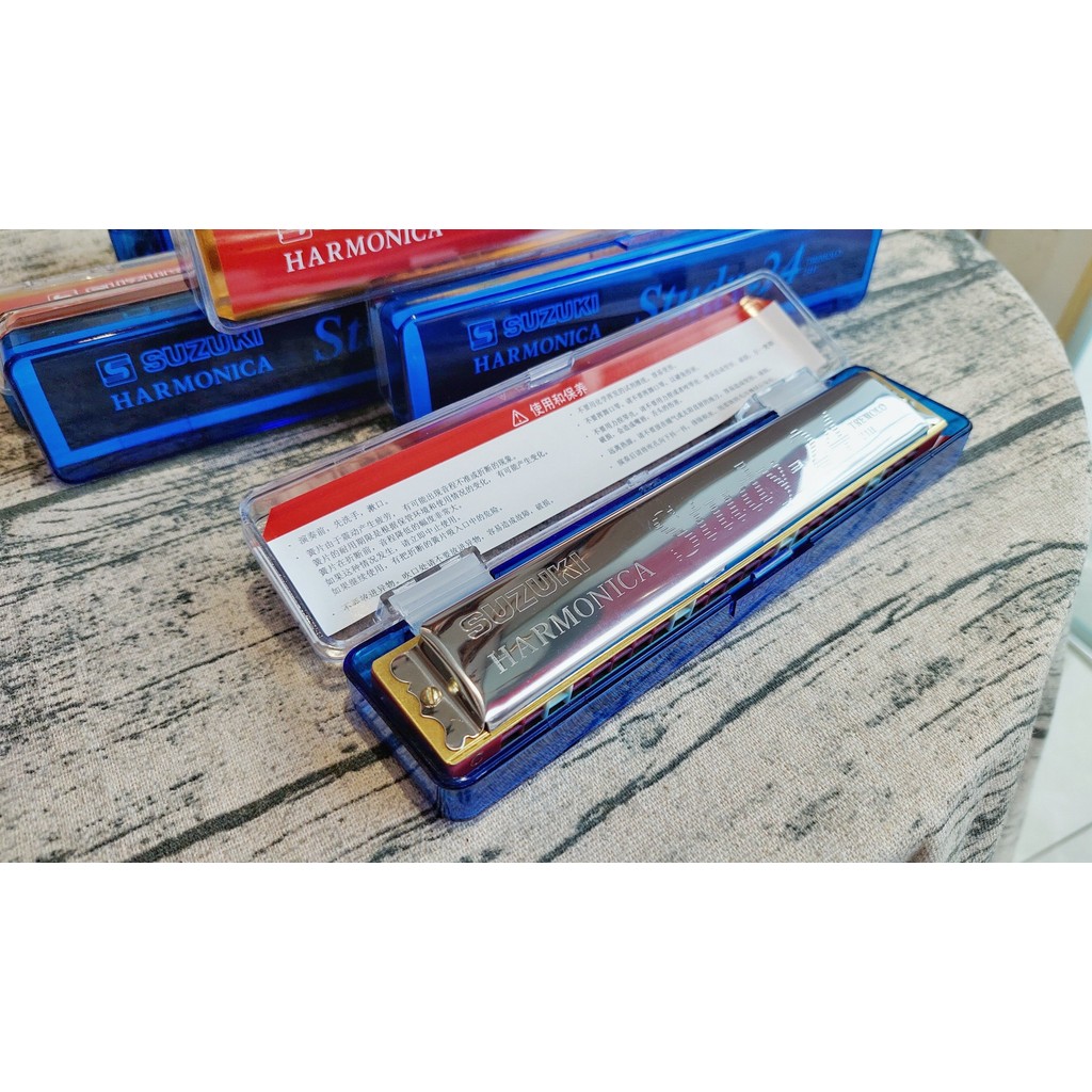 Suzuki Study 24 Tremolo Harmonica | Shopee Philippines