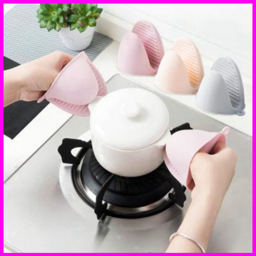 Heat-resistant silicone pot lift pad (1 piece) - Safe for your kitchen ...