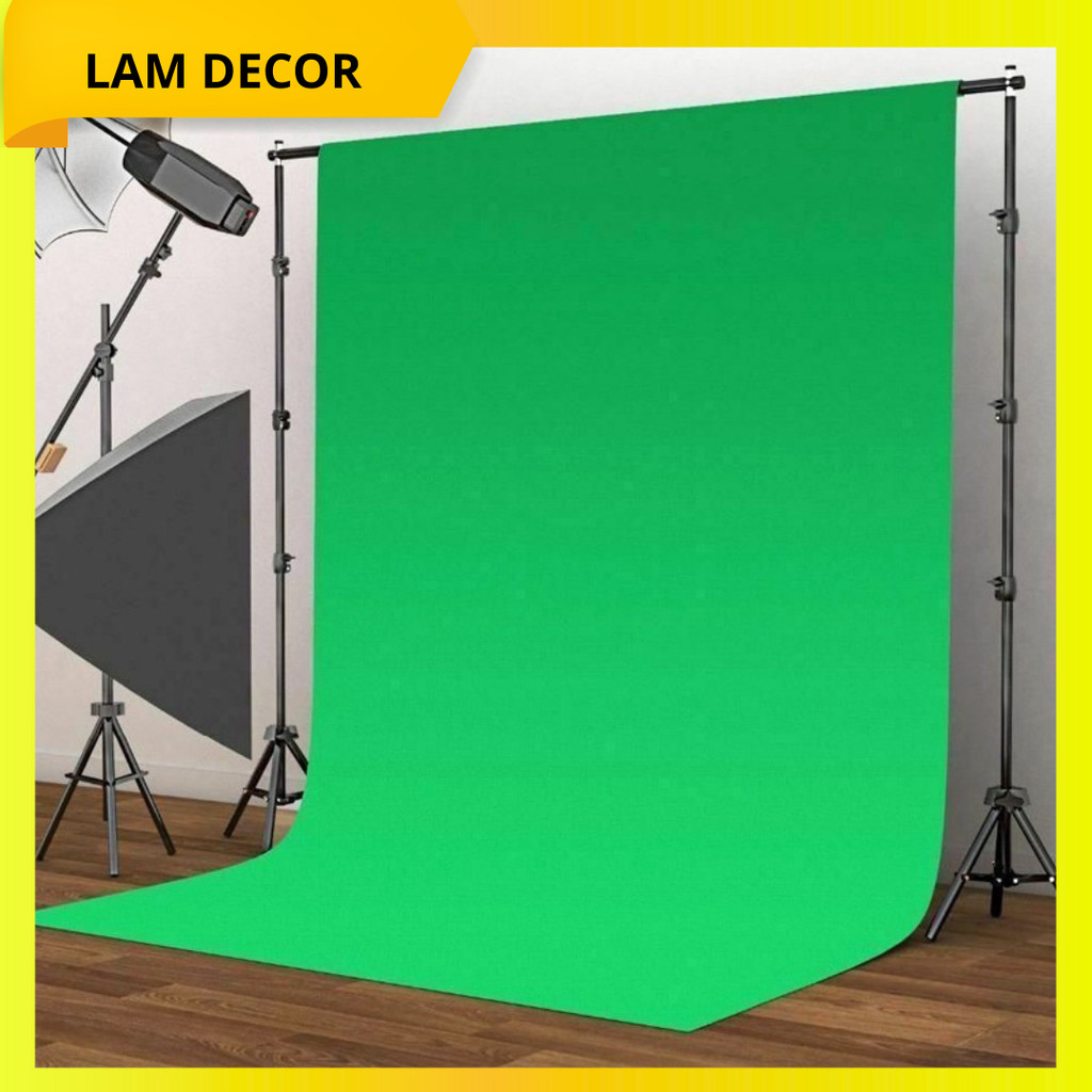 Chroma Key Studio Blue Fabric Background Split, Professional Filming ...