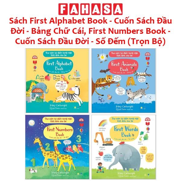 First Alphabet Book - First Book - Alphabet, First Numbers Book - First ...
