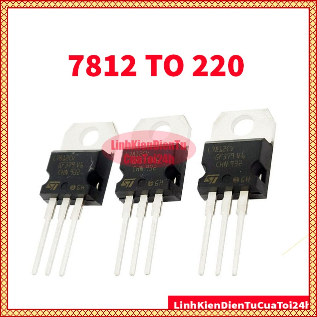 Power Voltage Regulator IC 12V 7812 L7812 L7812CV LM7812 7812CV 1.5A TO ...