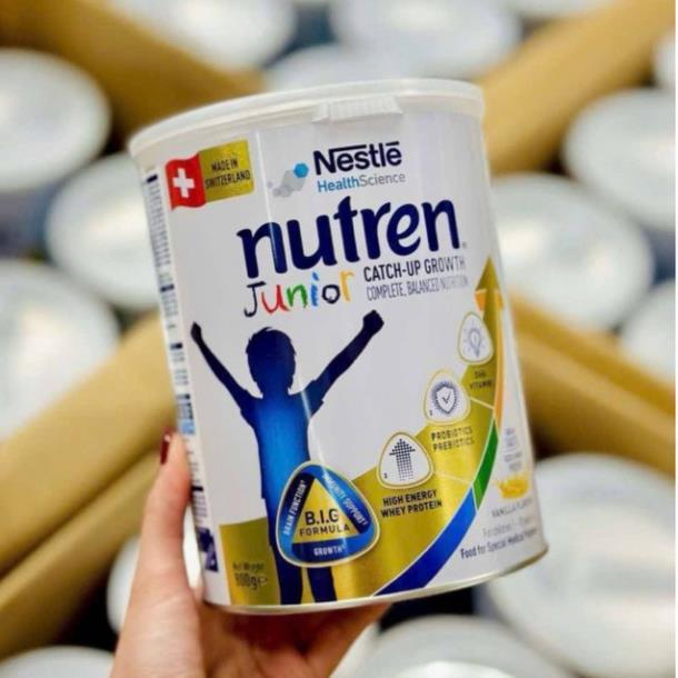 [Date 09/2026] Nutren Junior milk imported from Switzerland 800g can ...