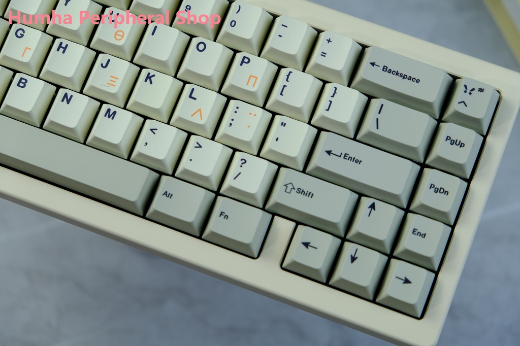 Humha Greek keycap PBT material Dye-Sublimation Cherry profile ...
