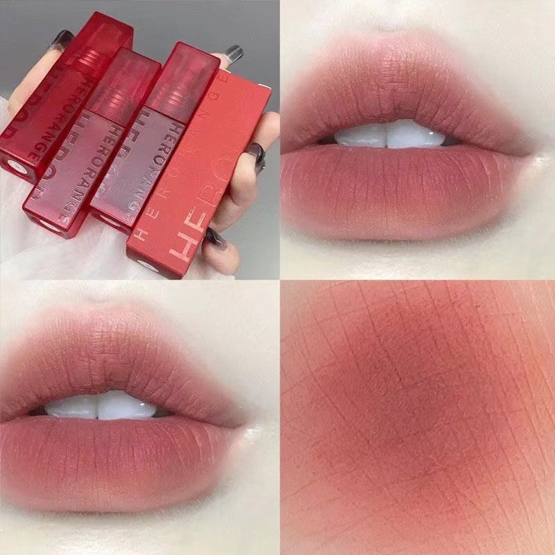 Waterproof Matte Lipstick 6 Colors Optional Brand HERORANGE | Shopee ...