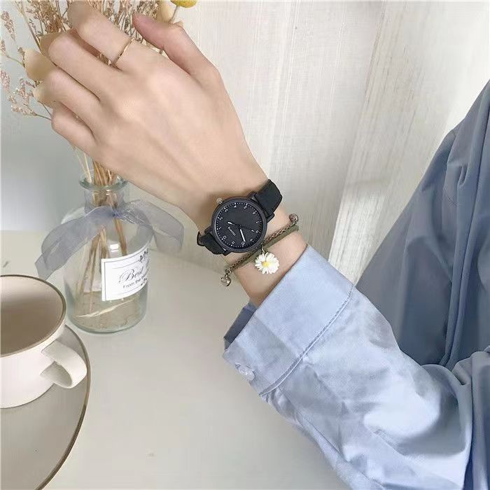 2025 ew watch female ins high face value niche small clear simple ...