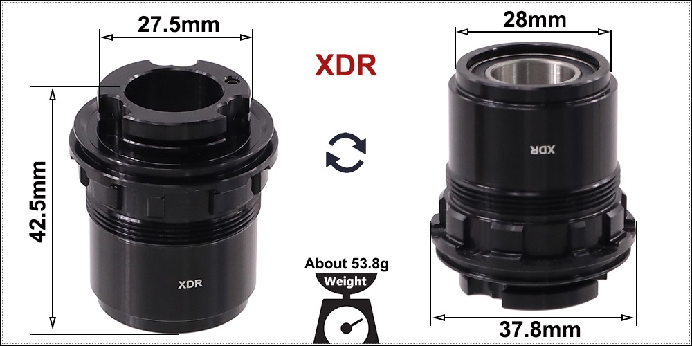 Bicycle Freehub 3 Pawls Hub Driver MTB Road Bike Freehub Components for ...