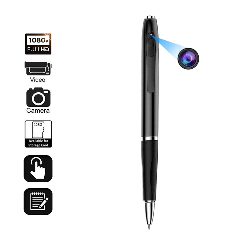 Mini spy Camera Full HD 1080P Portable Pen Camera Wireless Micro ...