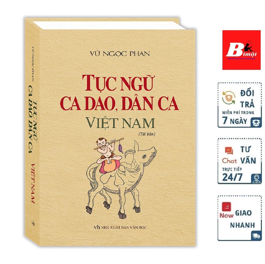 Book - Vietnamese proverbs, folk songs, folk songs (Hardcover) | Shopee ...