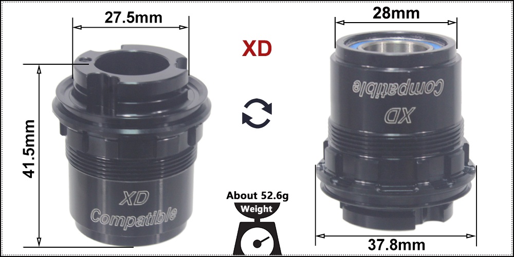 Bicycle Freehub 3 Pawls Hub Driver MTB Road Bike Freehub Components for ...
