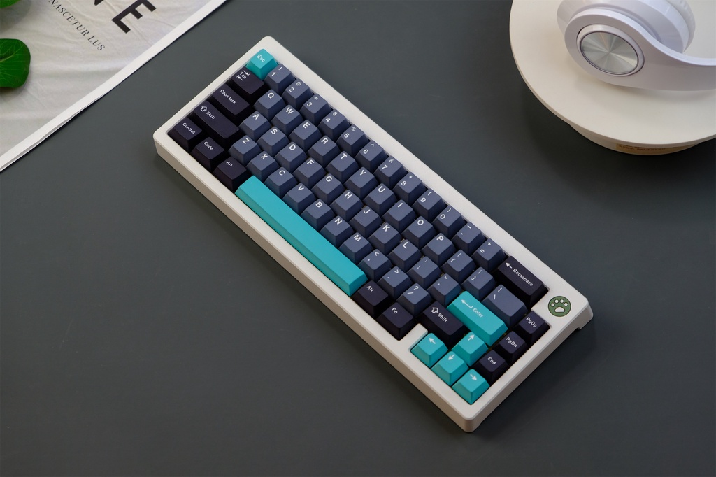 GMK Pulse Keycap, 129 Keys PBT Keycaps Cherry Profile DYE-SUB ...