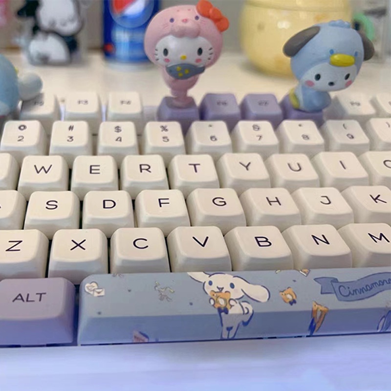 Sanrio Cinnamoroll Fantasy Amusement Park Theme 147 Keycaps For ...