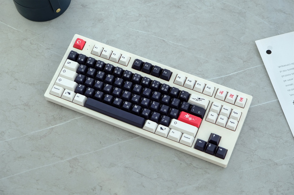 GMK Ink Painting Keycap, 129 Keys PBT Keycaps Cherry Profile DYE-SUB ...