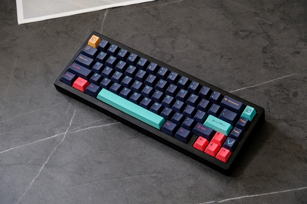 GMK Metropolis Keycap, 129 Keys PBT Keycaps Cherry Profile DYE-SUB ...