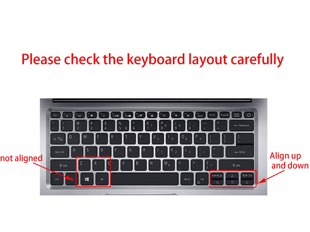 Silicone Keyboard Cover Skin Protector Guard For Acer Aspire 5 Swift 3 ...