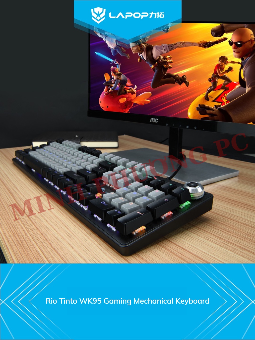 LAPOP WK95 Mechanical Gaming Keyboard - Genuine Product | Shopee ...