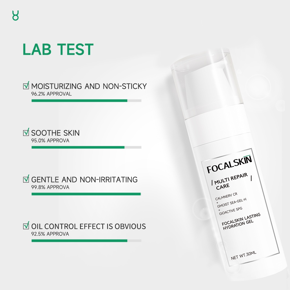 Focalskin Moisturizing Barrier Repair Cream Face Lasting Hydration Gel ...