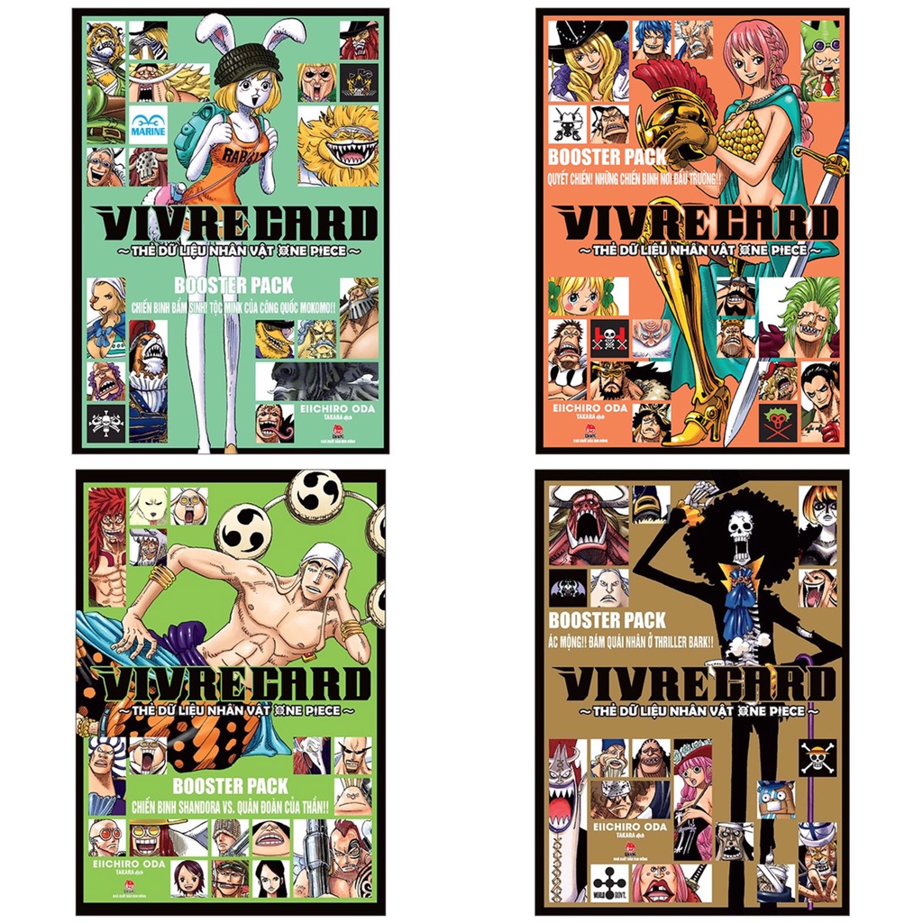 Comics - Vivre Card - Character Data Card One Piece Booster Pack - Odd ...