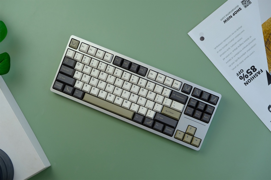 GMK Olives Keycap, 129 Keys PBT Keycaps Cherry Profile DYE-SUB ...