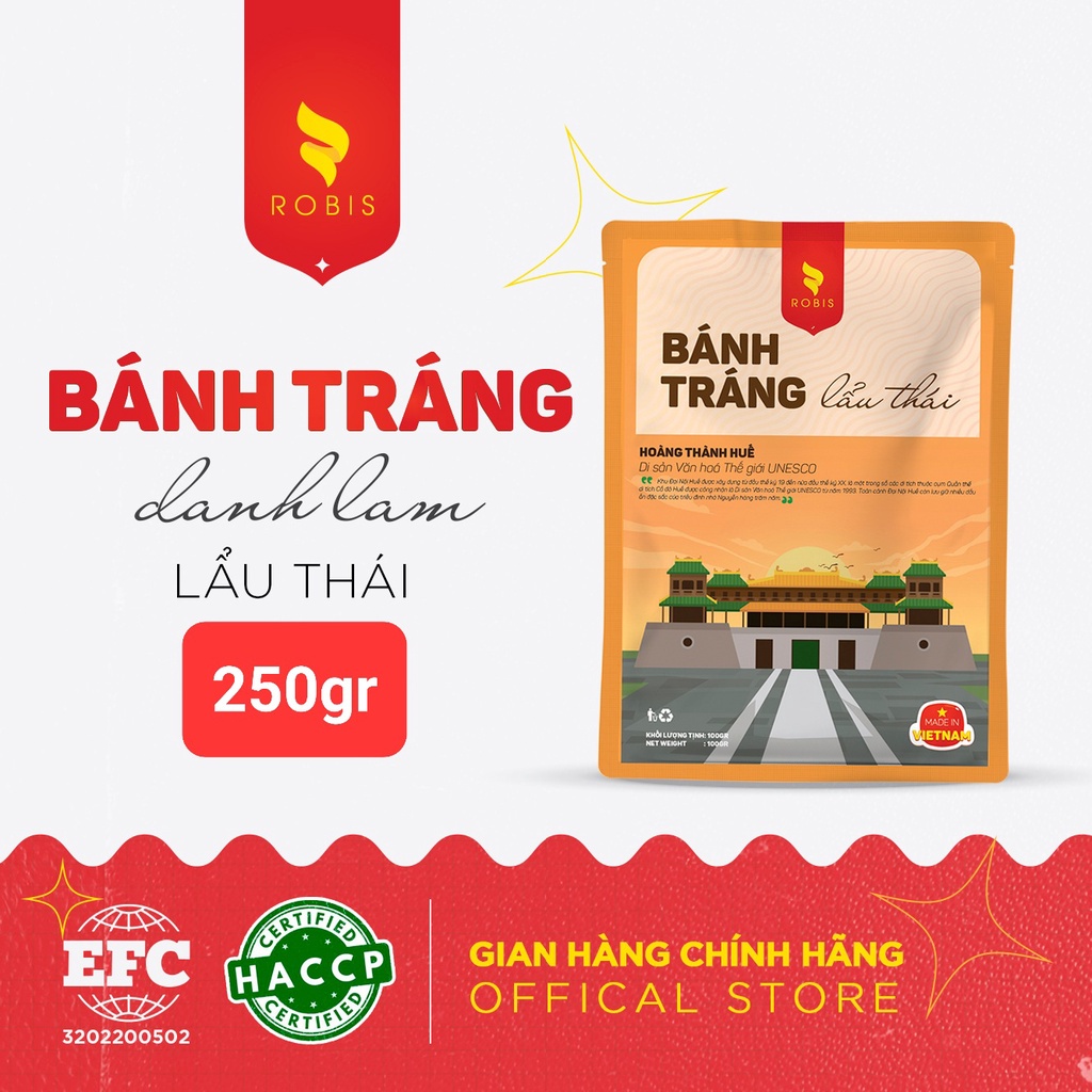 Robis Thai hot pot rice paper 250g rich in delicious spices | Shopee ...