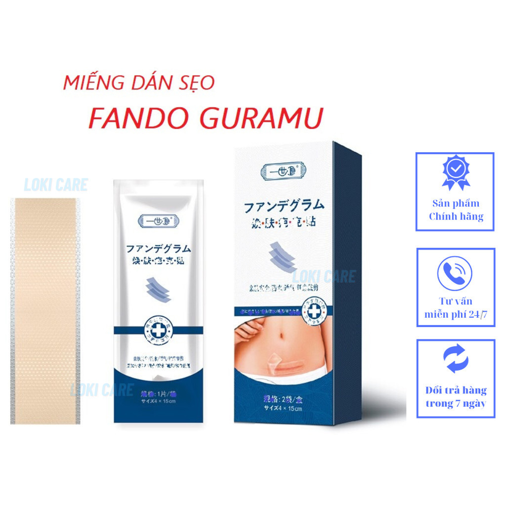 Fando Guramu Silicone Scar Fading Patch (4*15cm) Japanese Technology ...