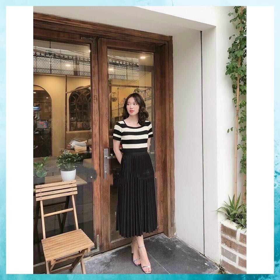 Office style shimmer skirt, soft Umi material SVFV22 | Shopee Philippines