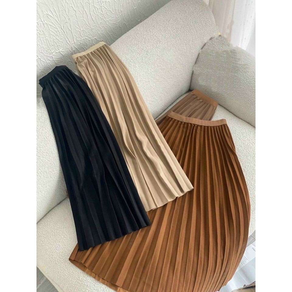 Office style shimmer skirt, soft Umi material SVFV22 | Shopee Philippines