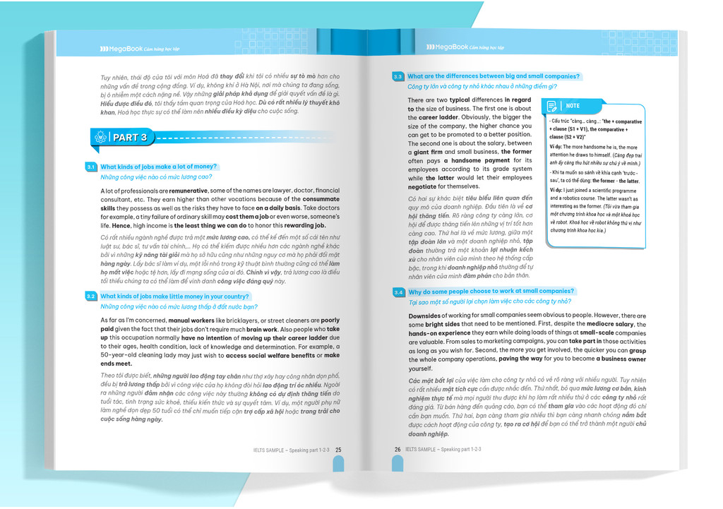 Book - IELTS SAMPLE Speaking Part 1-2-3 - Collection of Best SAMPLE ...