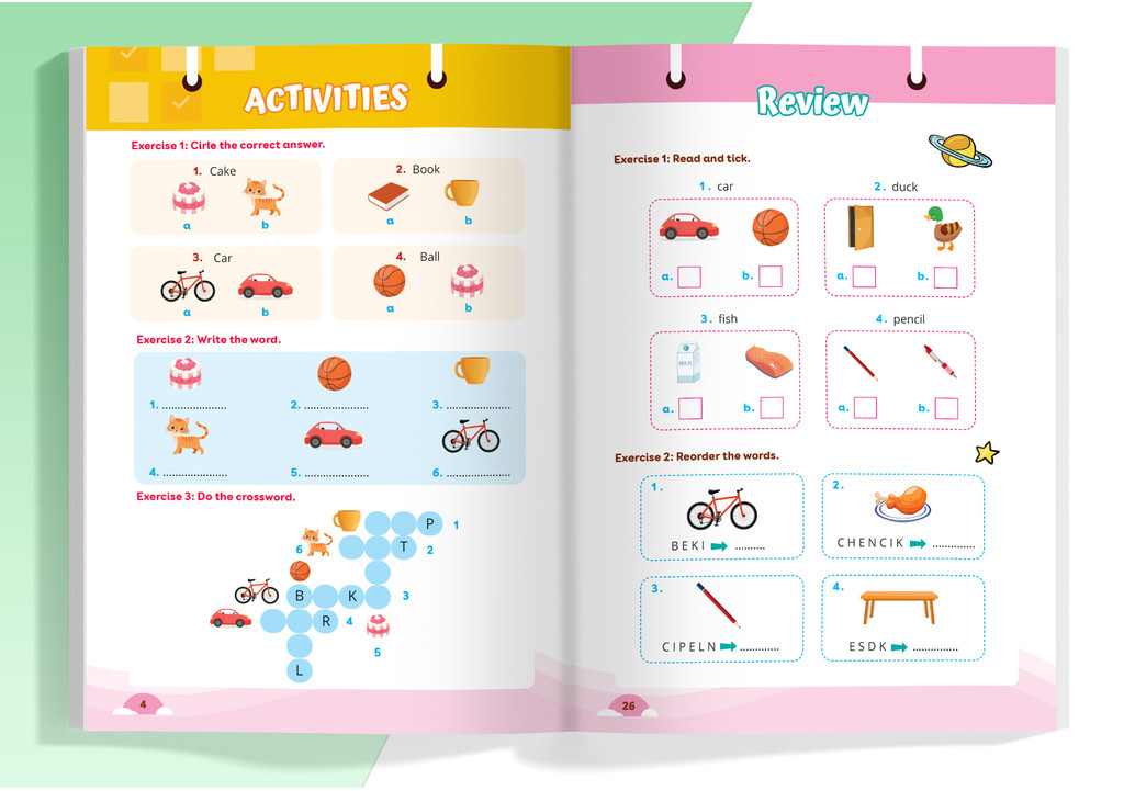 Book - Practice Writing English Vocabulary According to the Textbook ...