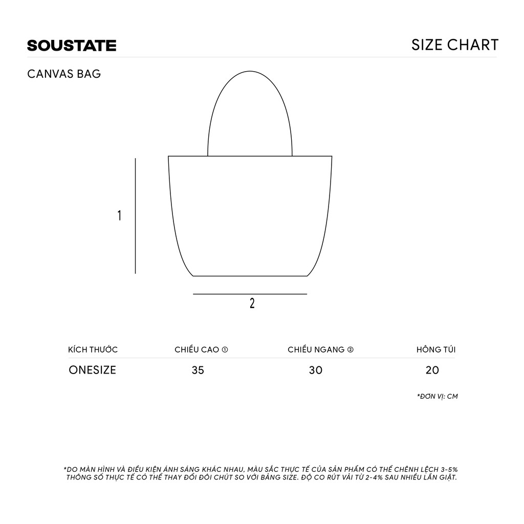 Soustate Canvas Bag (White) | Shopee Philippines