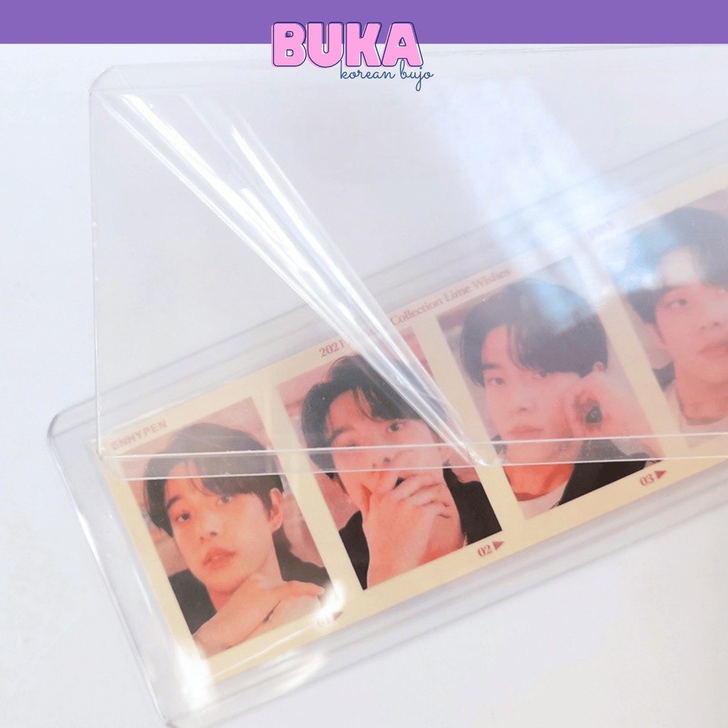 Toploader Strip holds Bookmark, Photo Strip with Horizontal Seal for ...