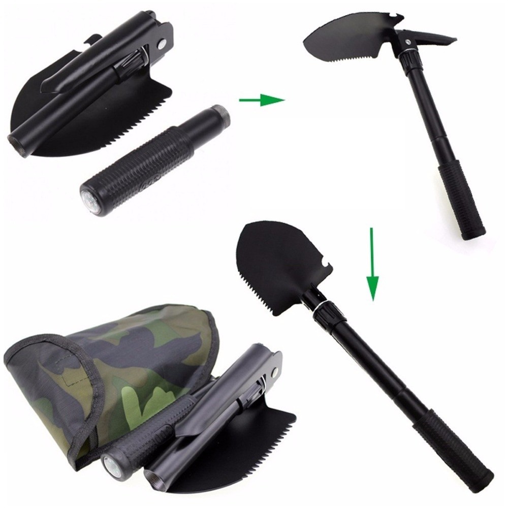 Foldable Multi-Purpose Shovel (Backpacking) | Shopee Philippines