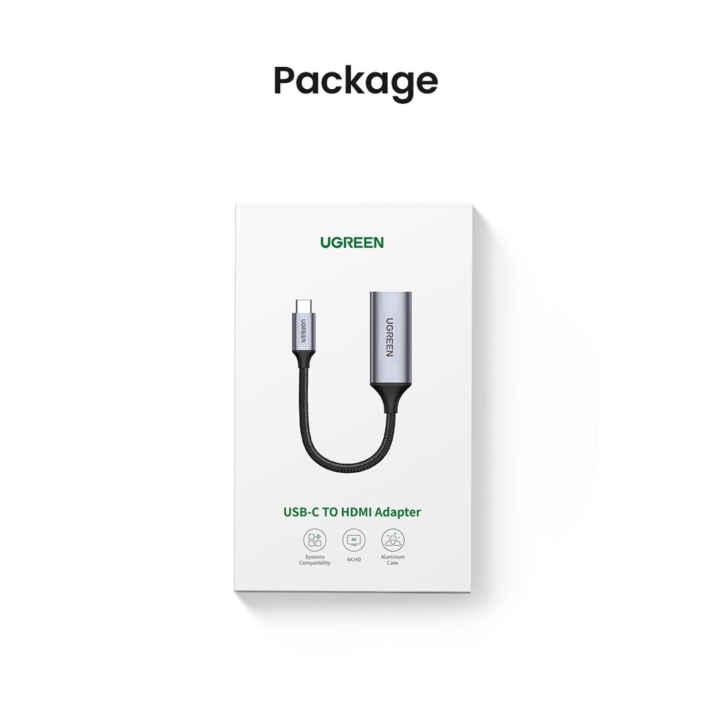 UGREEN CM297 USB TYPE C to HDMI Cable | HDMI 2.0 Standard | VL100 and ...