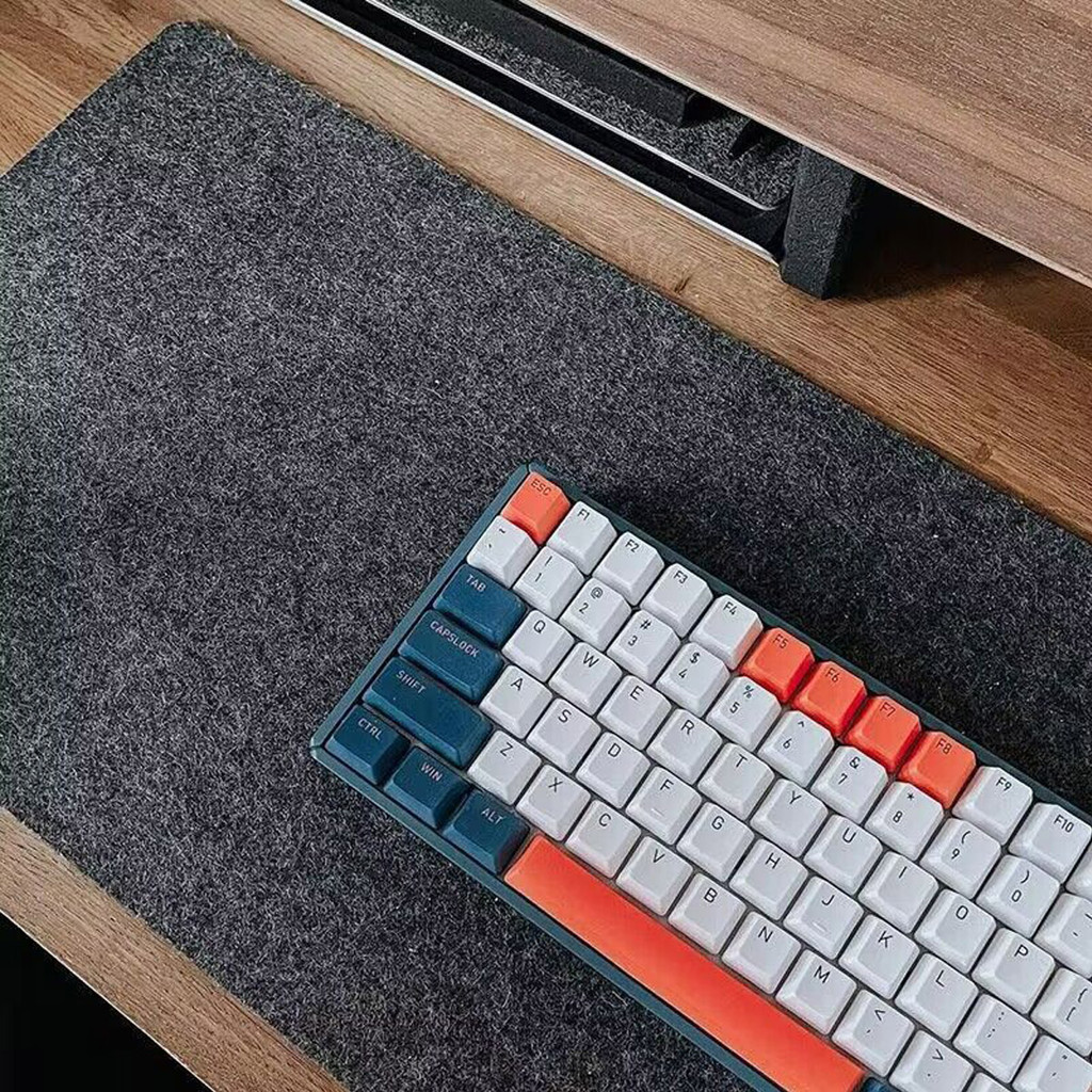 Anti-Slip Felt Mouse Pad 80x40cm - High Quality Felt Desk Mat - Large ...