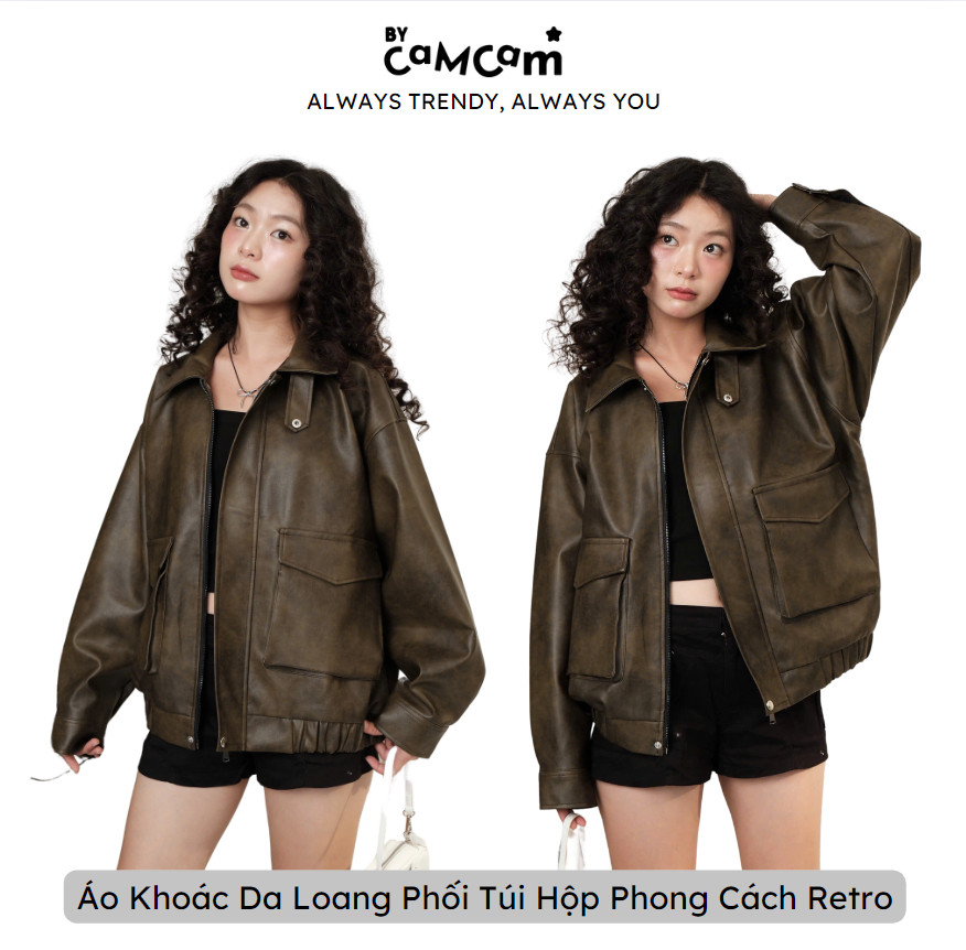 Jacket Leather Bycamcam High Quality Retro Street Style Box Bag AKHD011 ...