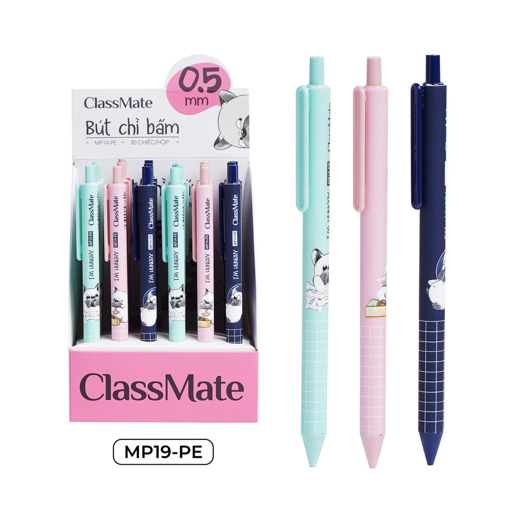 Box of 30 CLASSMATE 0.5mm Pressed Pencils with Smooth, Bold Pen Strokes ...