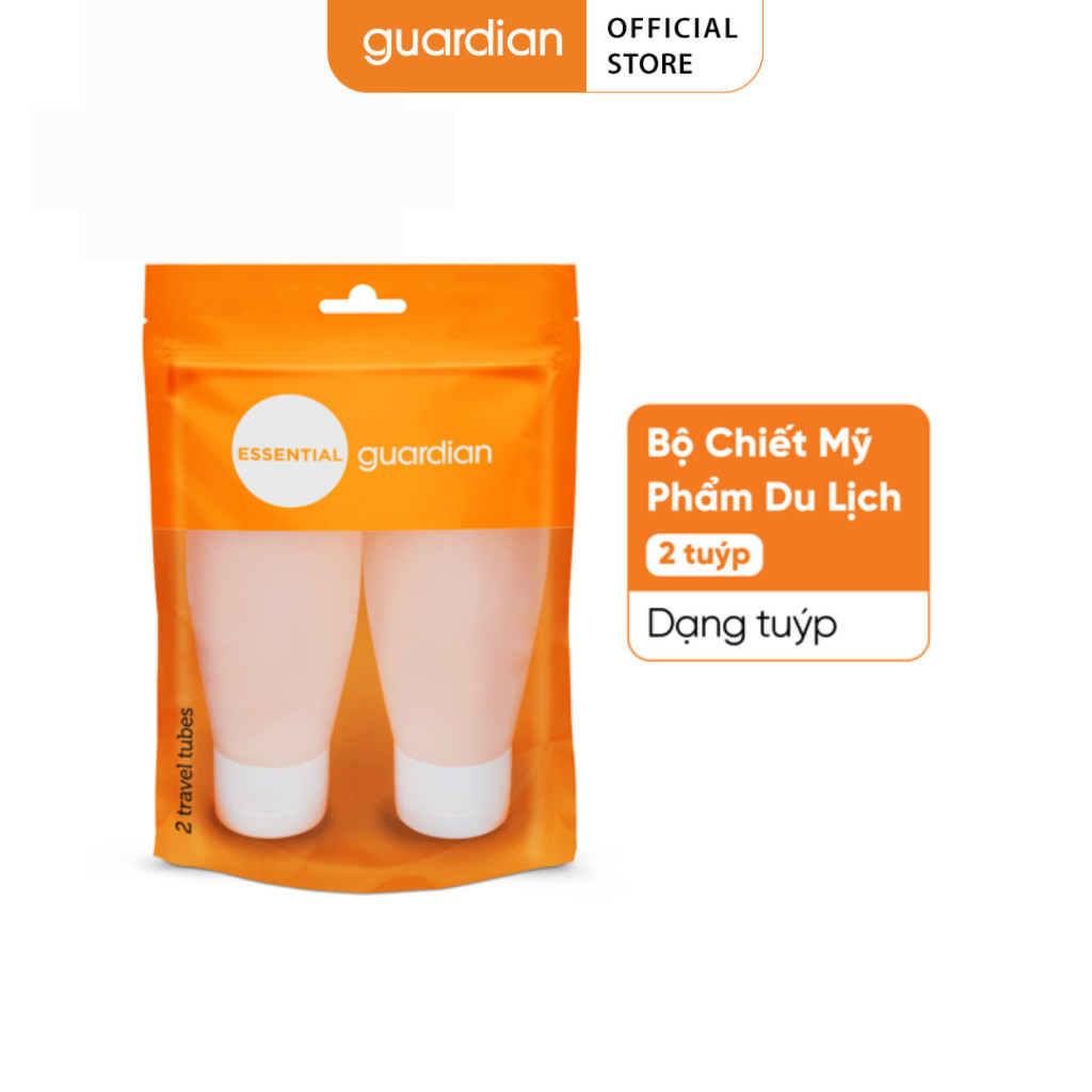 Guardian Travel Cosmetic Tube Set 95ml x 2 Tubes | Shopee Philippines