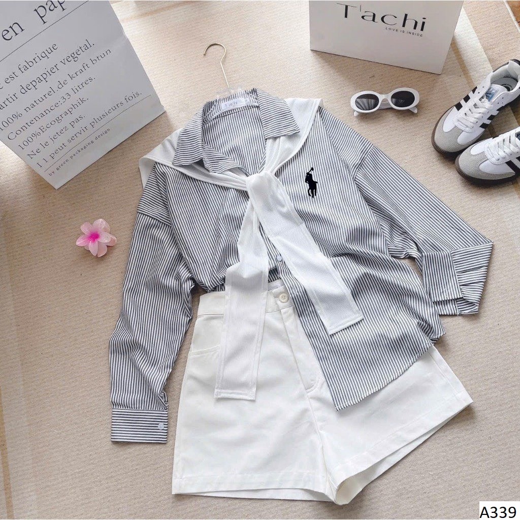 BARE_Women's Loose Embroidered Horse Plaid Shirt, Easy to Wear, Easy to ...