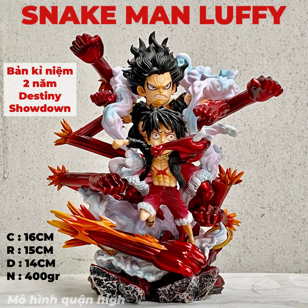 Snake Man Luffy snakeman model - Luffy snakeman model 16CM - Luffy G5 ...
