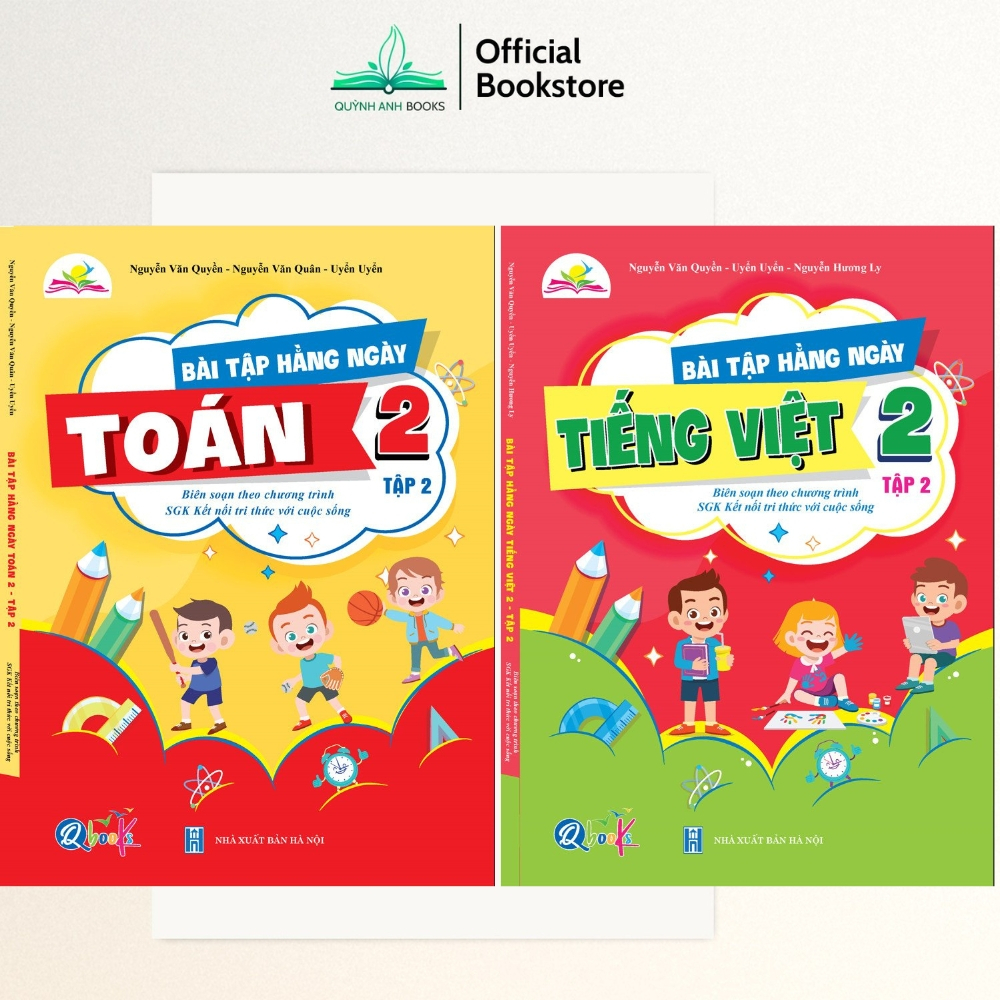 TRI Book - Daily Exercise Combo Math and Vietnamese Grade 2 Life ...