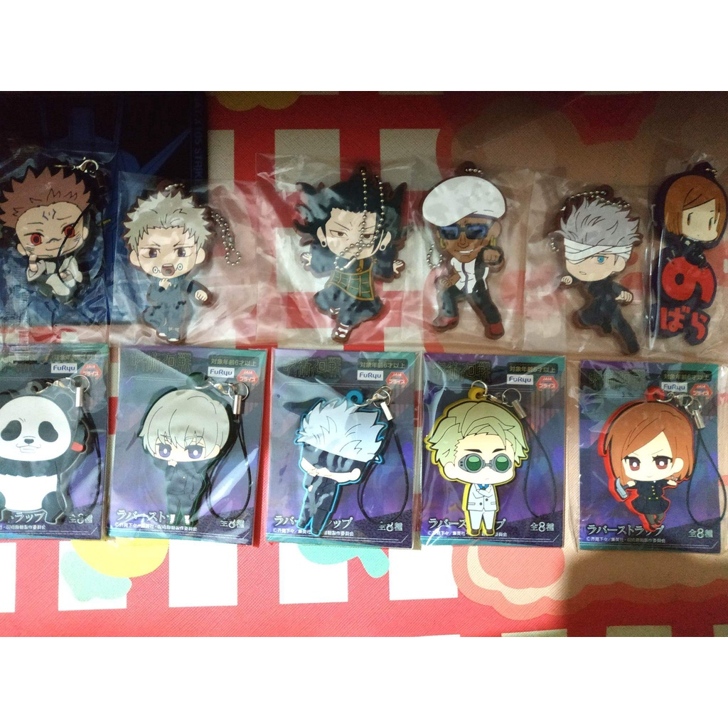 [GENUINE] Collection of keychains, badges, goods of Anime character ...