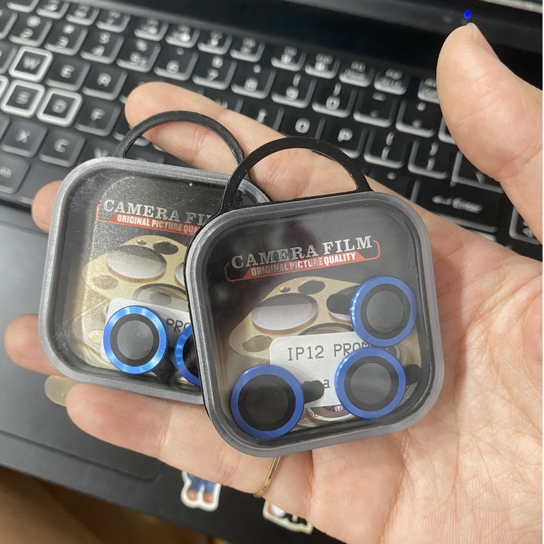 Blue Camera Strength Stickers For Iphone 12promax | Shopee Philippines