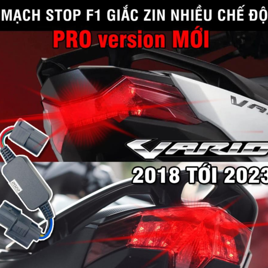 Flash Circuit F1 Vario 2018 2023, Built-In Jack To Create stop Flashing ...